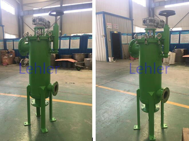 Internal Scraping Automatic Self Cleaning Filters Metal Brush 300 Mesh