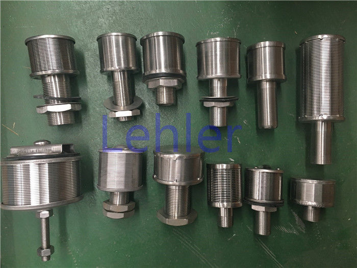 Water Treatment Stainless Steel Filter Nozzles Adequate Flow Distribution