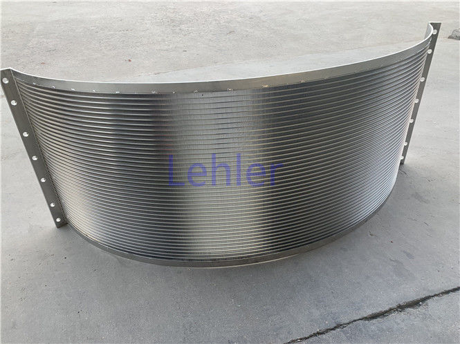 SS316L Stainless Steel Sieve Screen Wedge Wire Curved Screen For Food ...