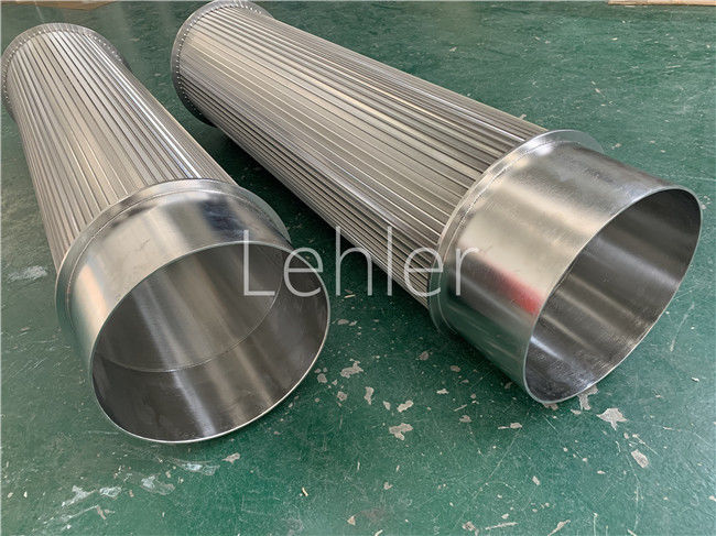 100 Micron Wedge Wire Filter Elements For Self Cleaning Strainer