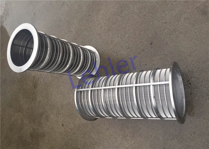 Wedge Wire Screw Press Separator Screens Flow Inside To Outside Type