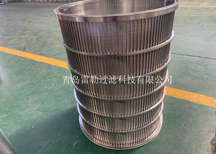 1.5mm Slot Wedge Wire Screen Basket Screen Filter Panels Ss304 Material