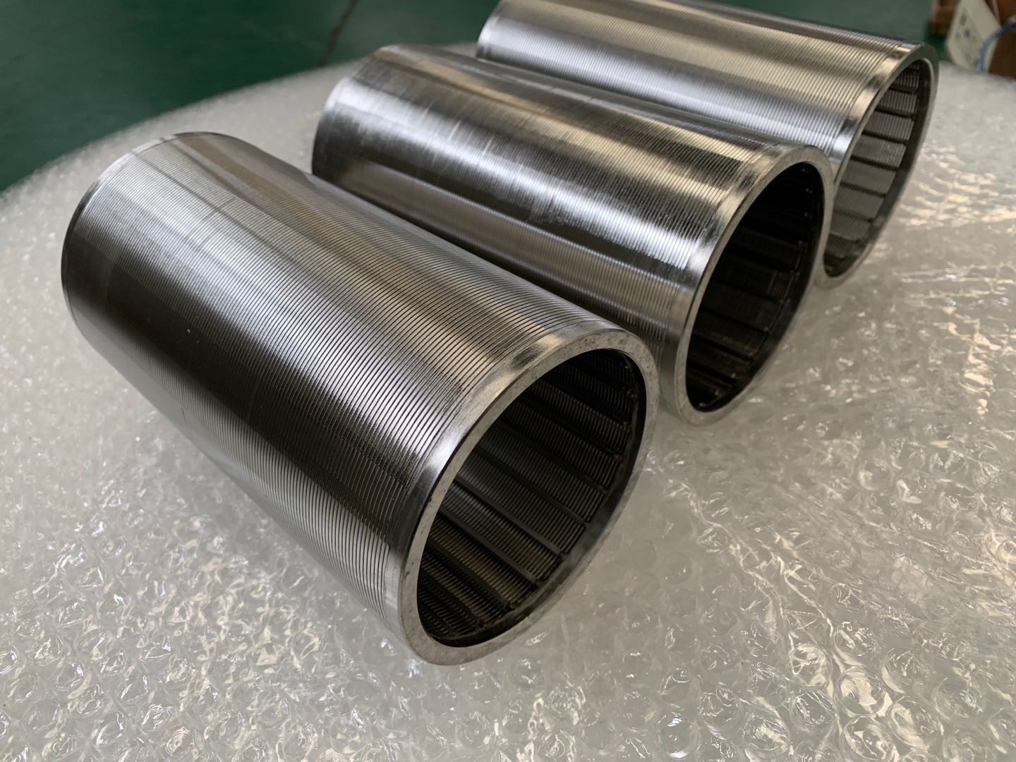 Smooth 20um Slotted Screen Wastewater Treatment Slotted Liners