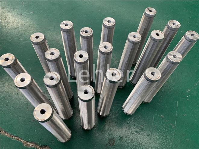 500 Micron Slot Conical Wedge Wire Filter Elements Stainless Steel 316L