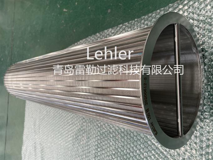 Cylinder 6000mm SS304 0.1mm Slot Wedge Wire Screen
