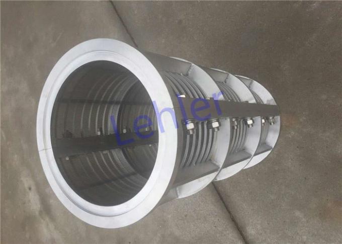 SUS304 Screw Press Separator Screens Double Screens Type 300*600mm ...