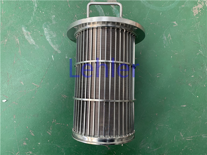 Length 300mm Wedge Wire Filter Elements Large Slot Opening Large Flow Rate